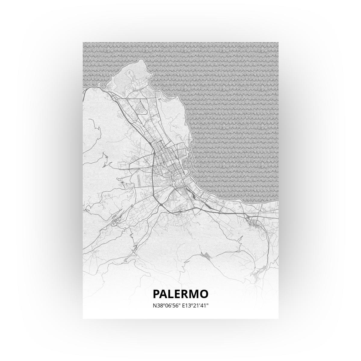 Poster van Palermo ~ Printmijnstad